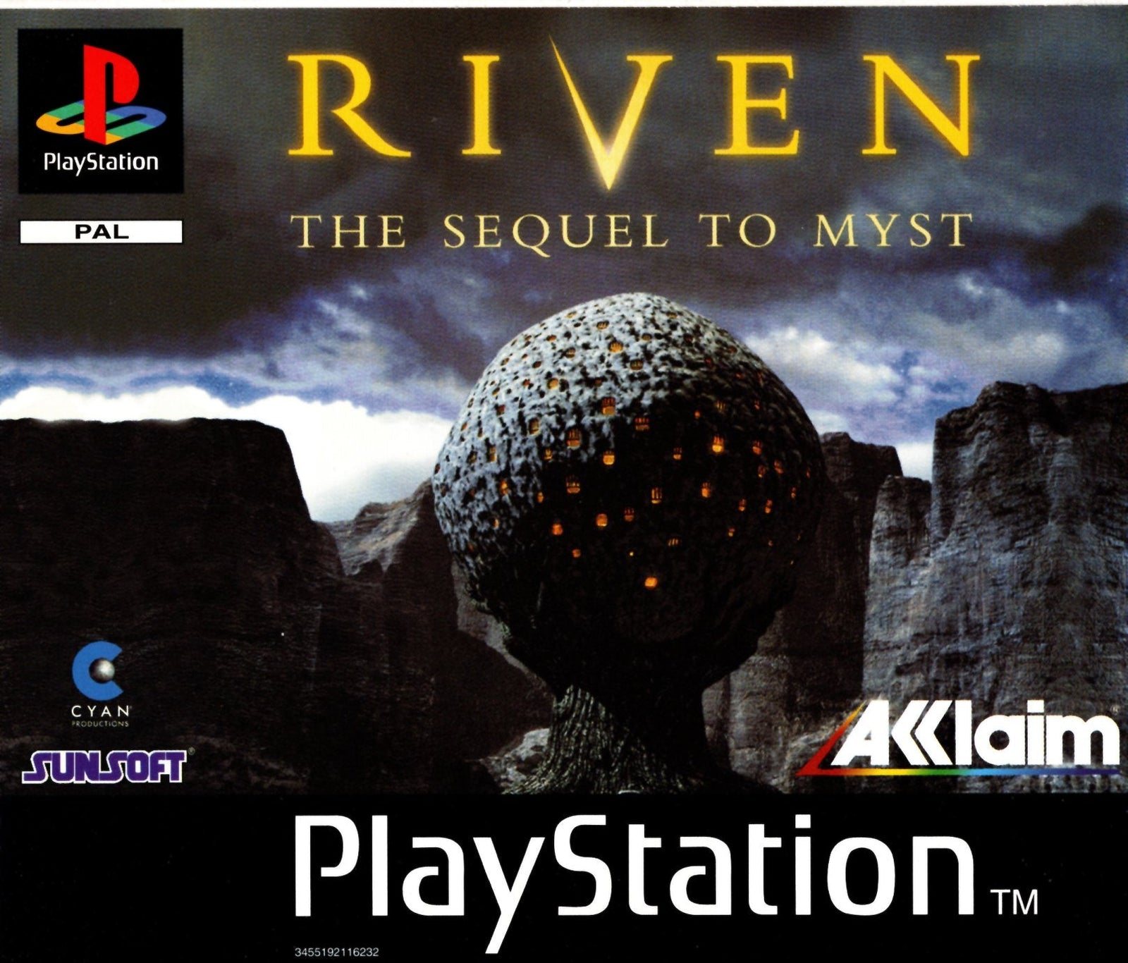 Riven: The Sequel to Myst - PS1 - Super Retro - Playstation 1