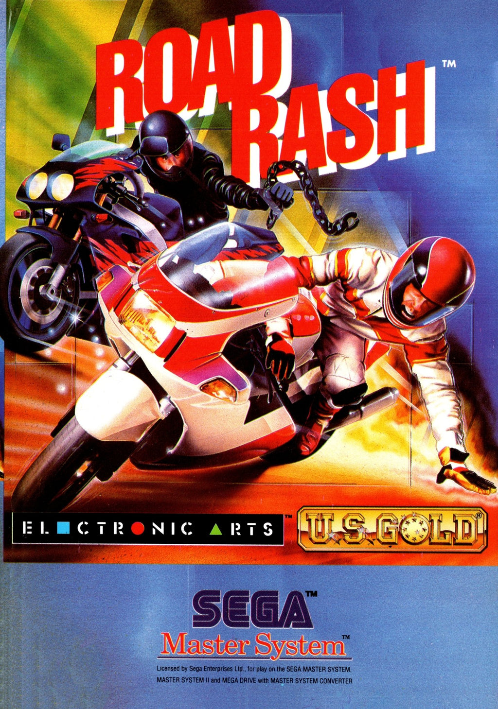 Road Rash - Master System - Super Retro - Master System