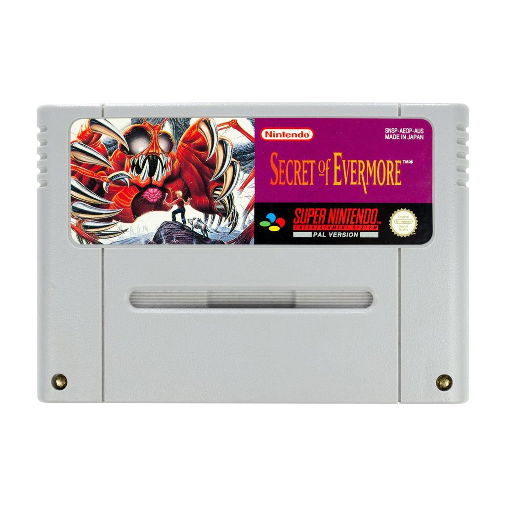 Secret of Evermore - SNES - Super Retro - Super Nintendo