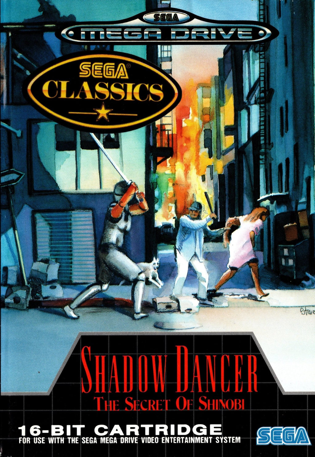 Shadow Dancer: The Secret of Shinobi - Mega Drive - Super Retro - Mega ...