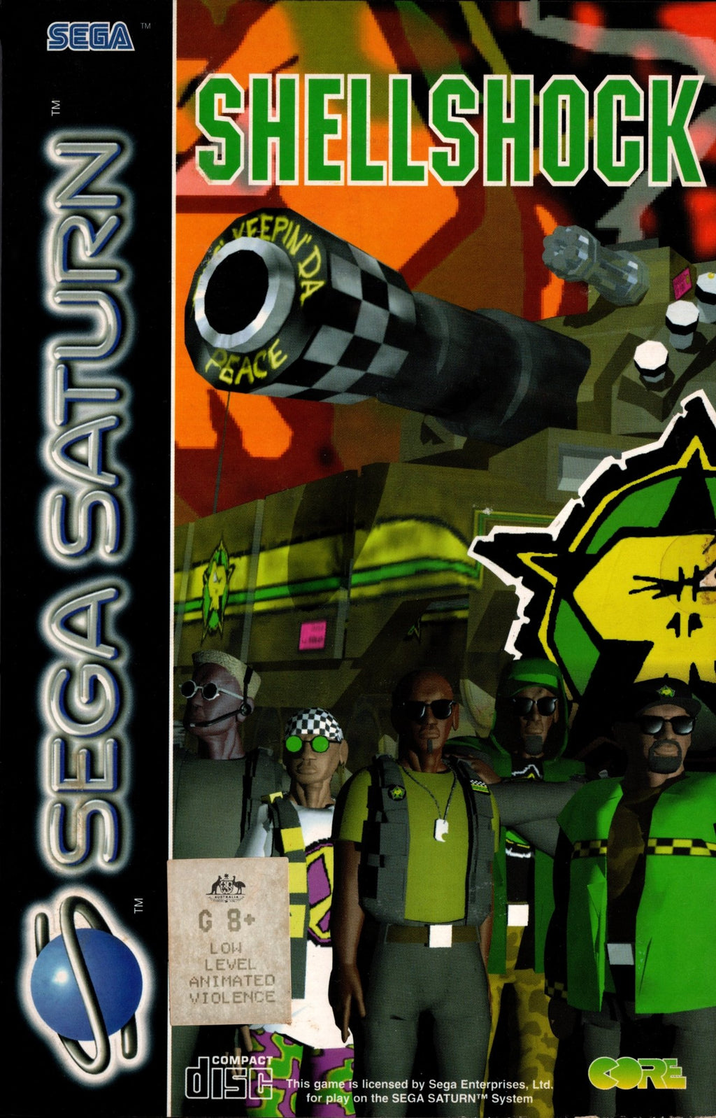 Shellshock - Sega Saturn - Super Retro - Sega Saturn