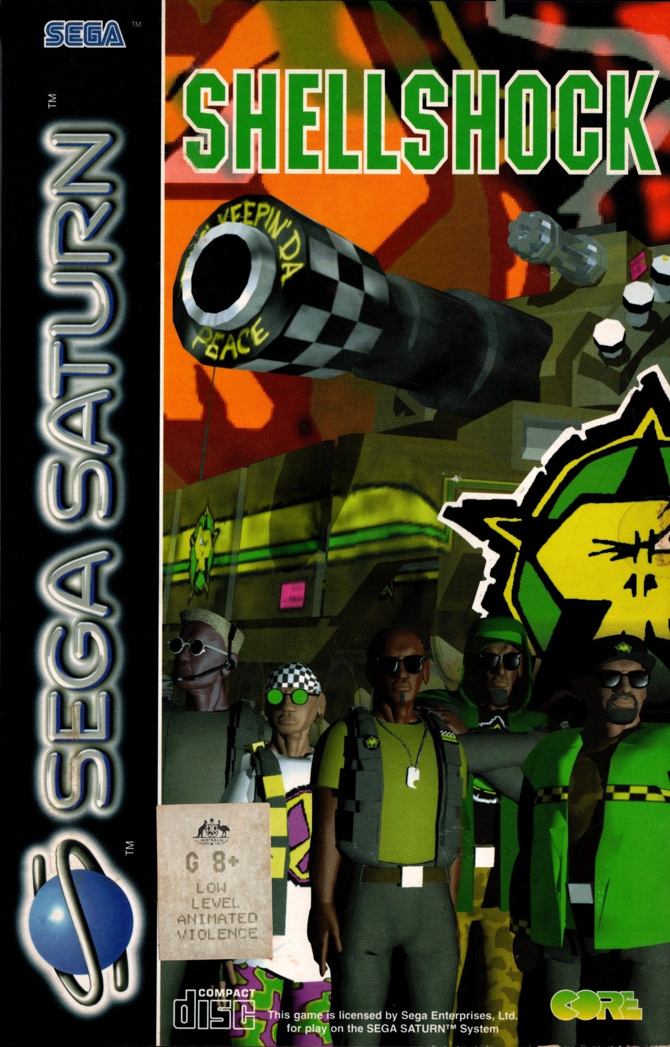 Shellshock - Sega Saturn - Super Retro - Sega Saturn