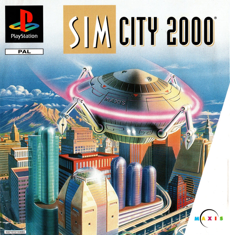 SimCity 2000 - PS1 - Super Retro - Playstation 1