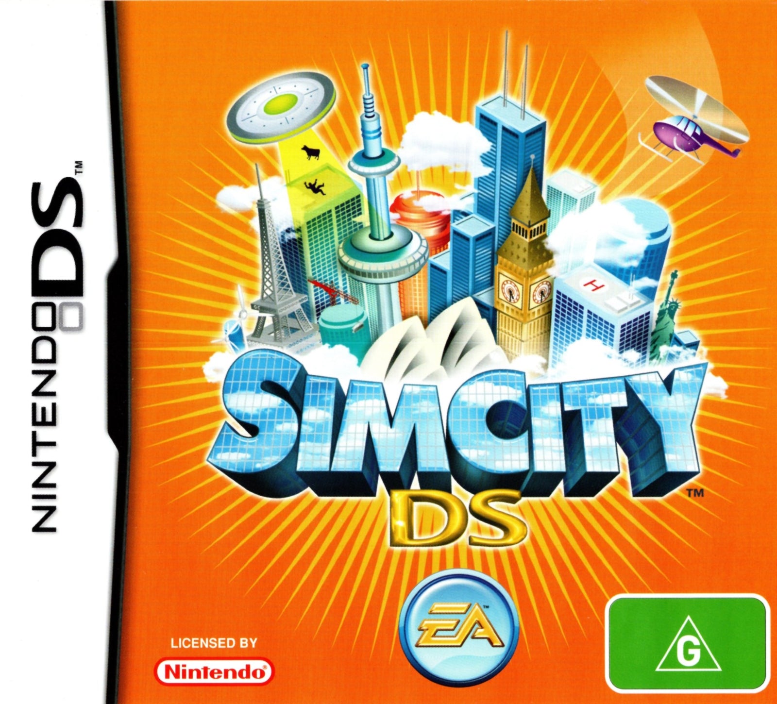SimCity DS - Super Retro - Nintendo DS