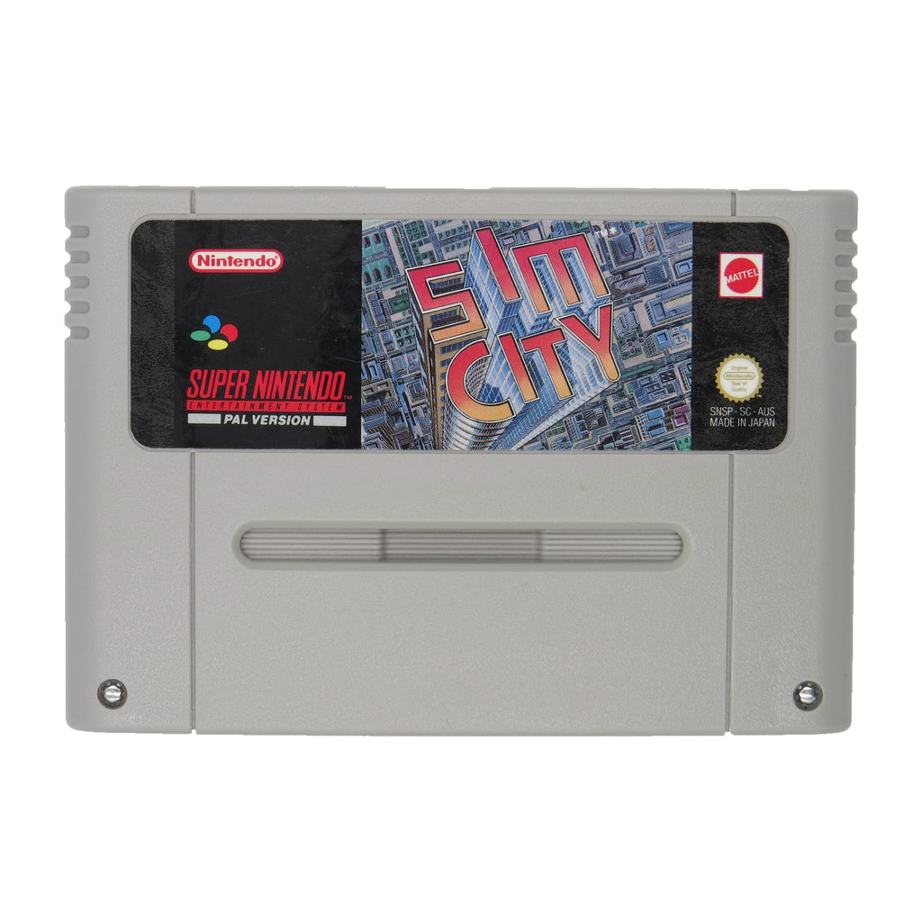 SimCity - SNES - Super Retro - Super Nintendo