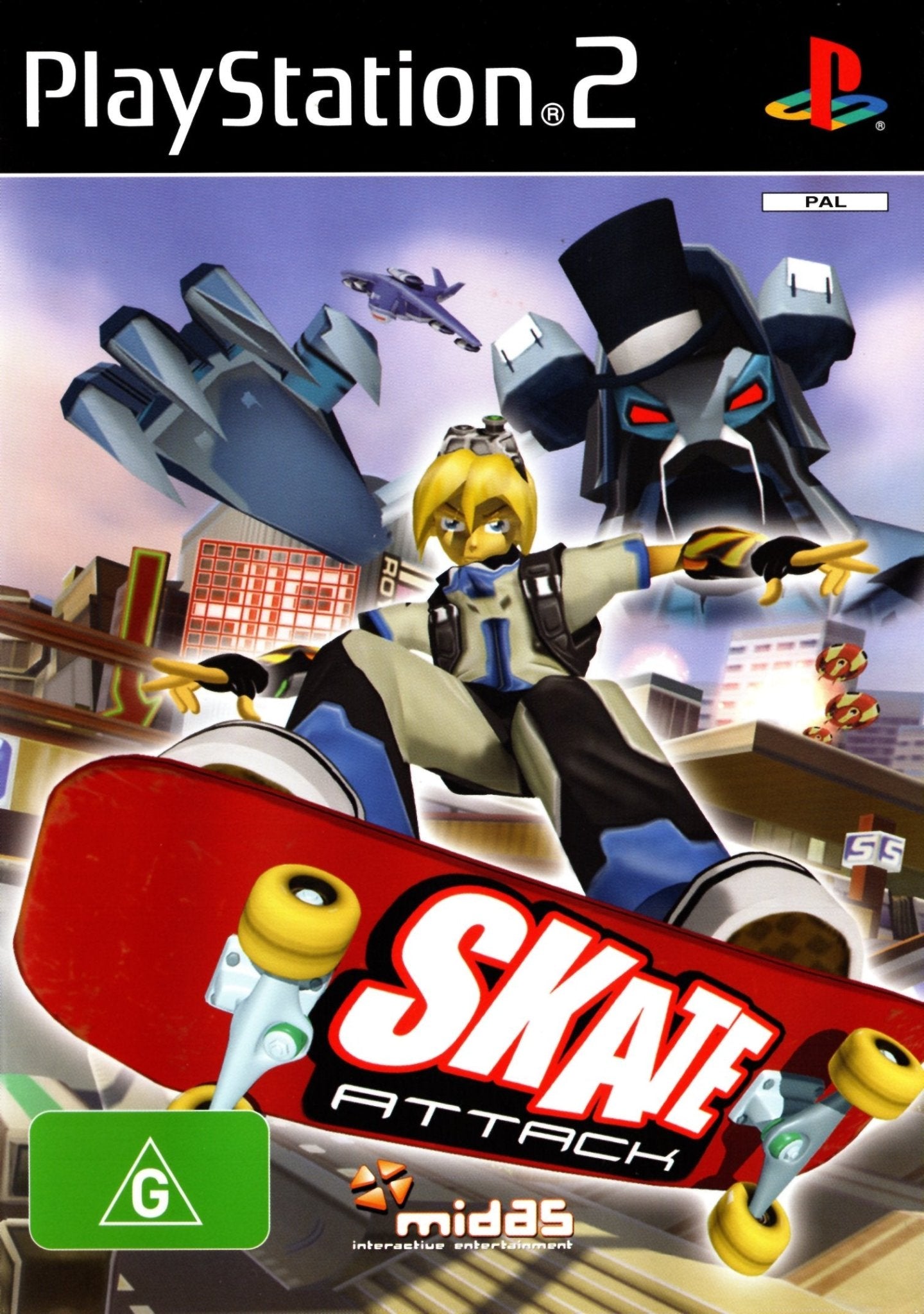 Skate Attack - PS2 - Super Retro - Playstation 2
