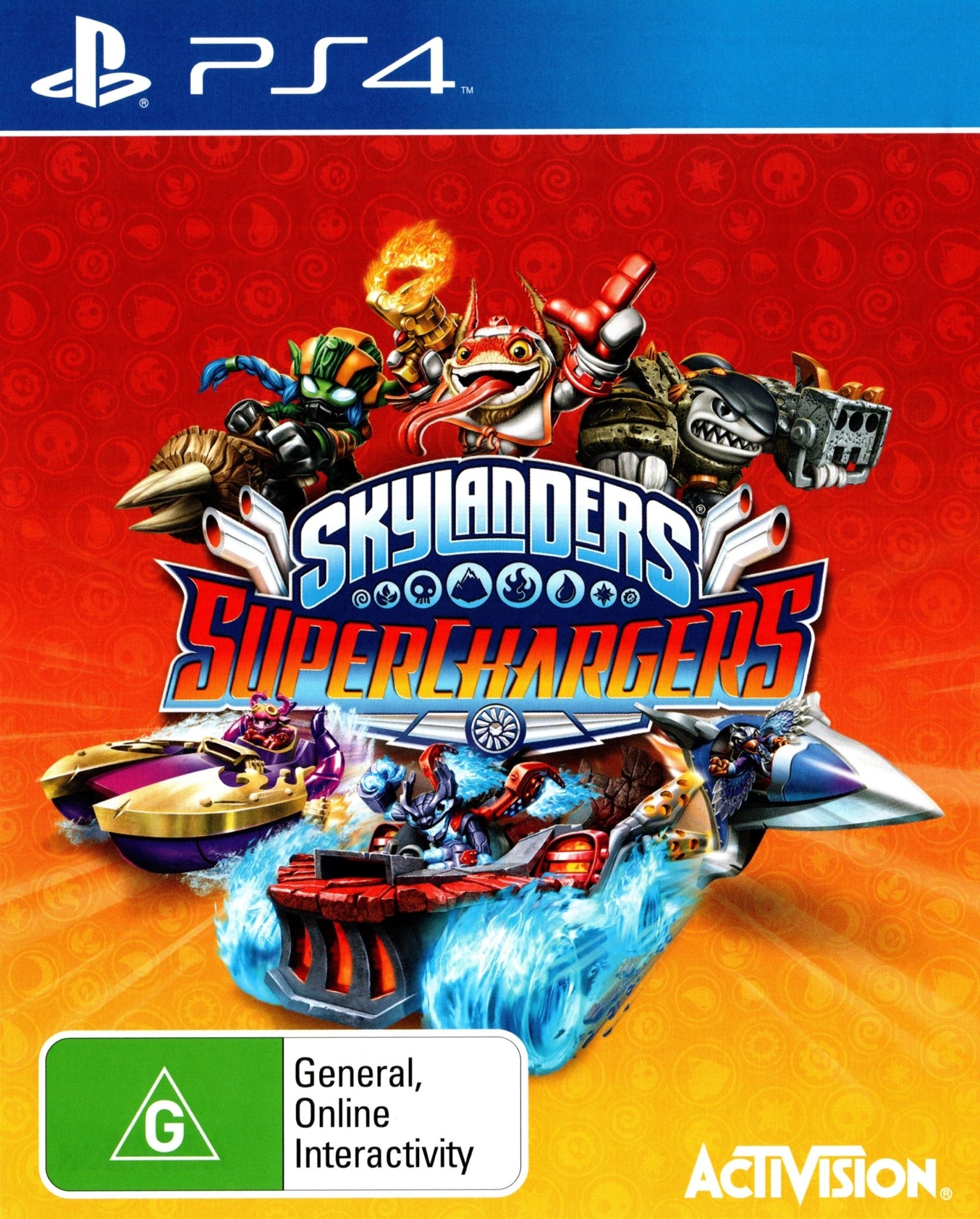 Skylanders: SuperChargers - PS4 - Super Retro - Playstation 4