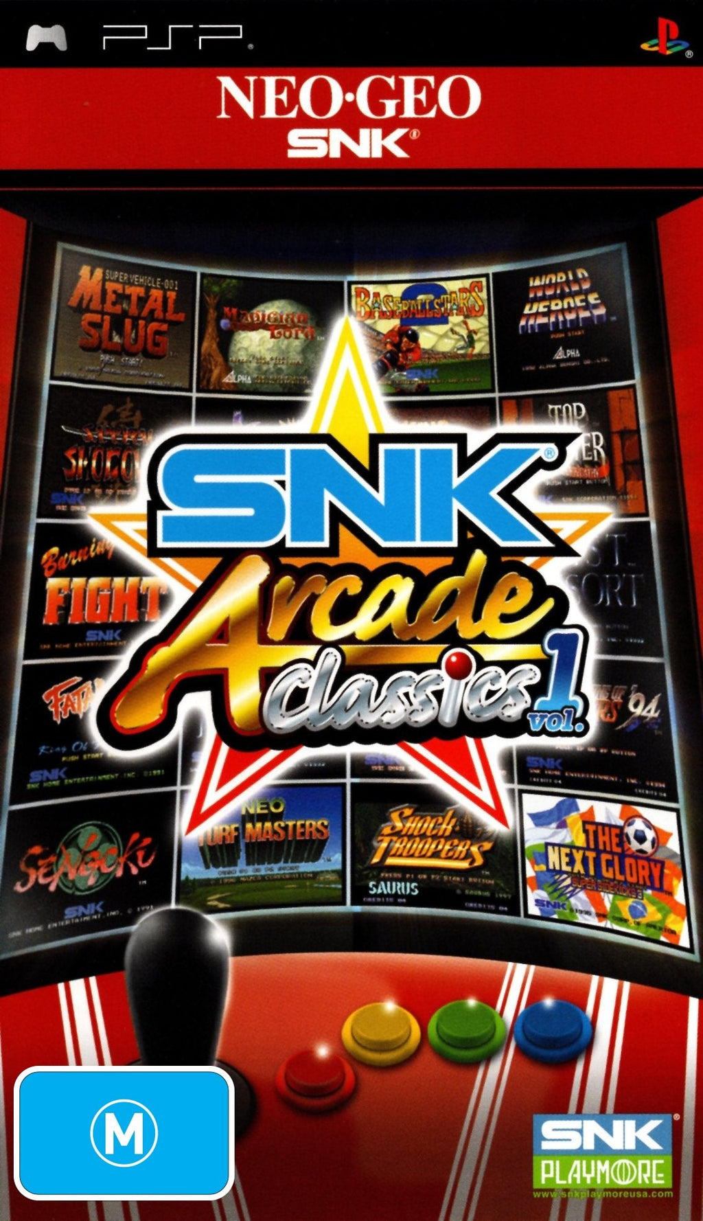 SNK Arcade Classics Vol. 1 - PSP - Super Retro - PSP