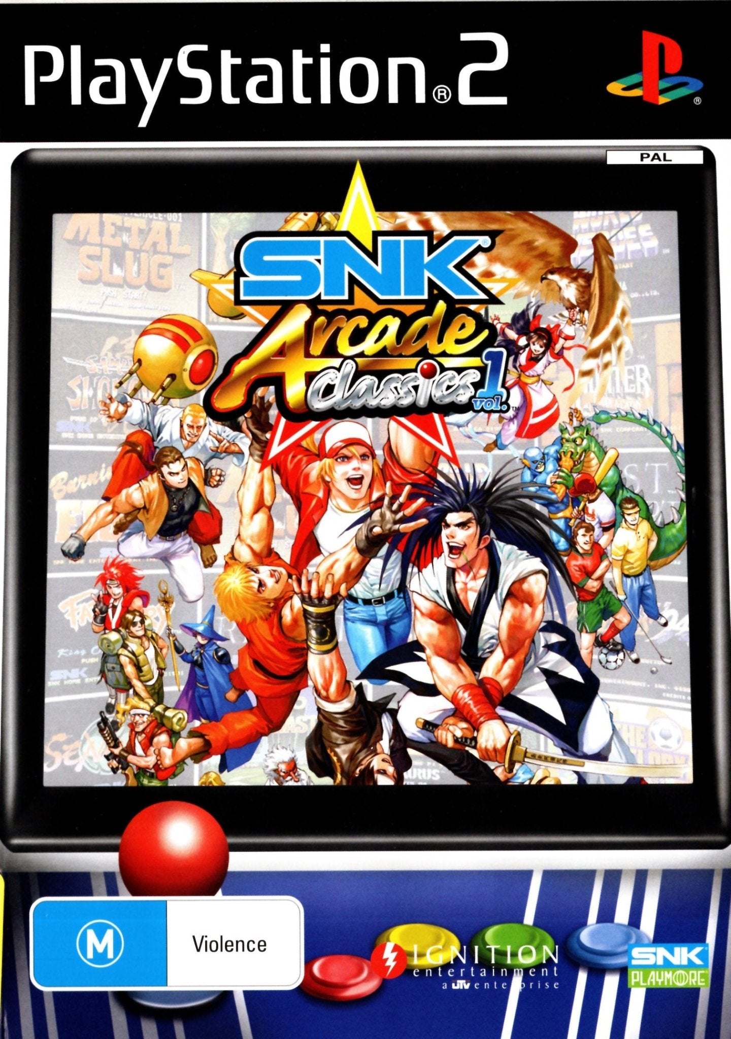 SNK Arcade Classics Vol.1 - PS2 - Super Retro - Playstation 2