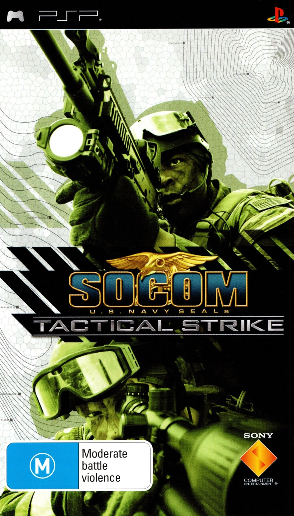 SOCOM U.S. Navy SEALs: Tactical Strike - PSP - Super Retro - PSP
