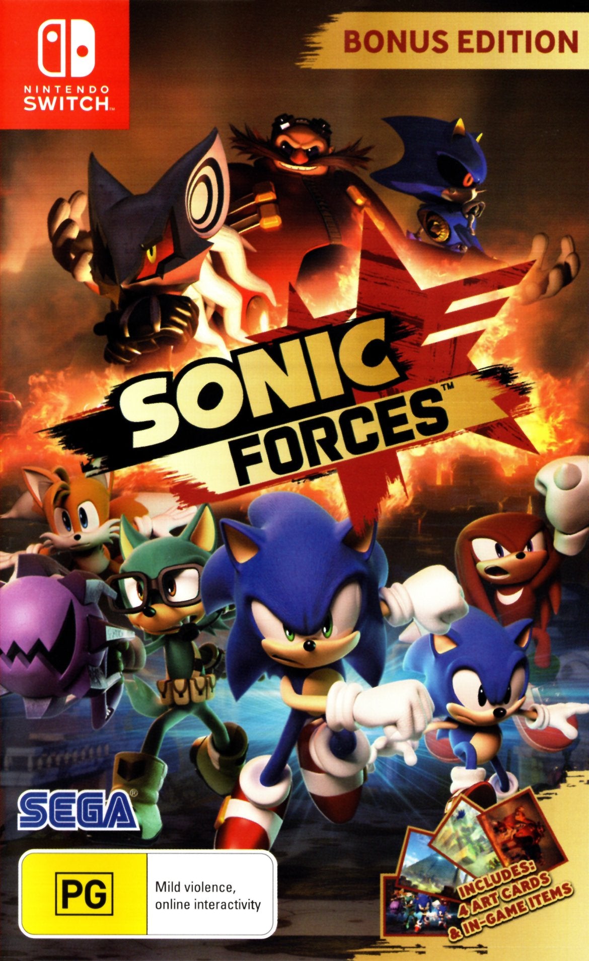 Sonic Forces Bonus Edition - Switch - Super Retro - Nintendo Switch