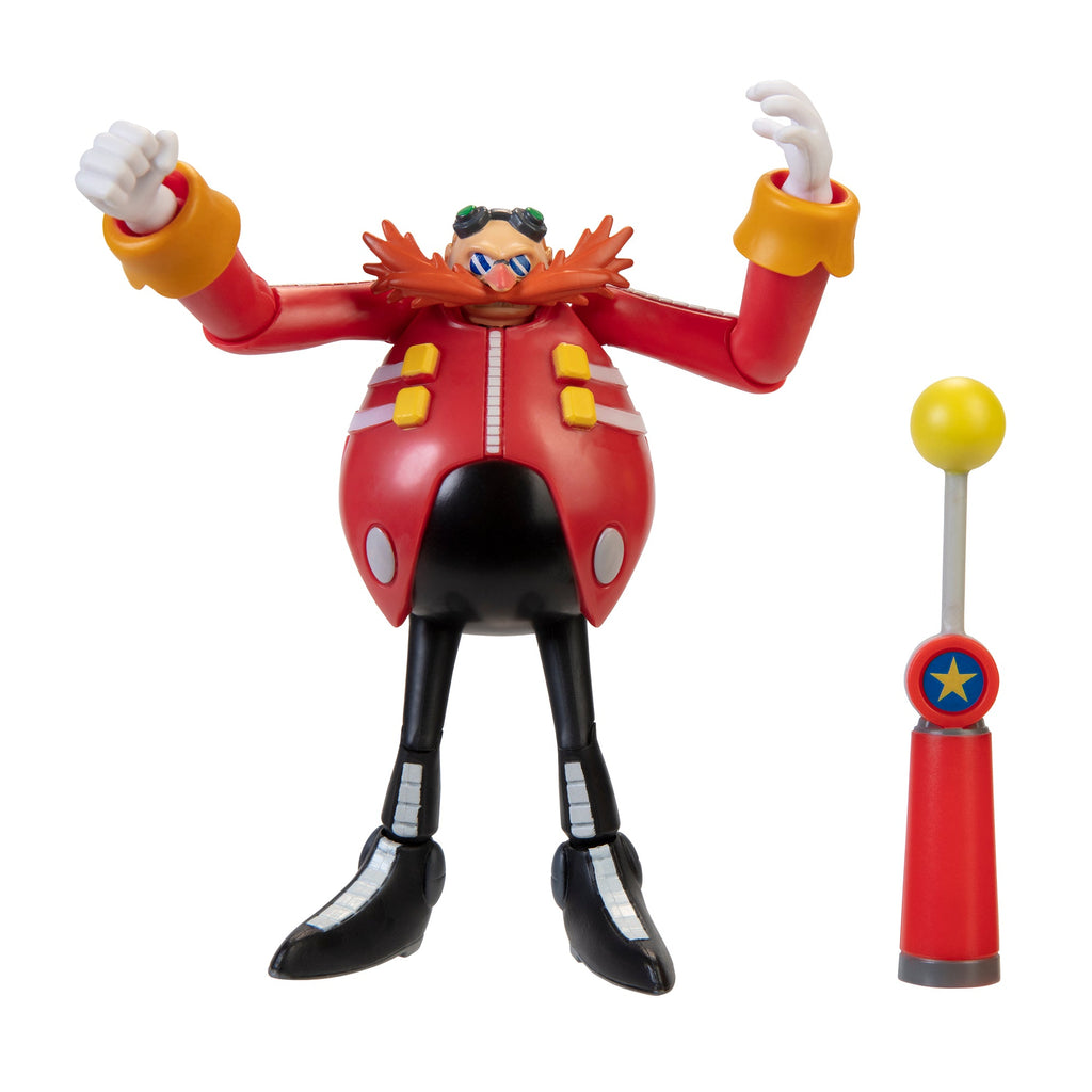 Sonic the Hedgehog 4” Figure - Dr. Eggman - Super Retro - Merchandise