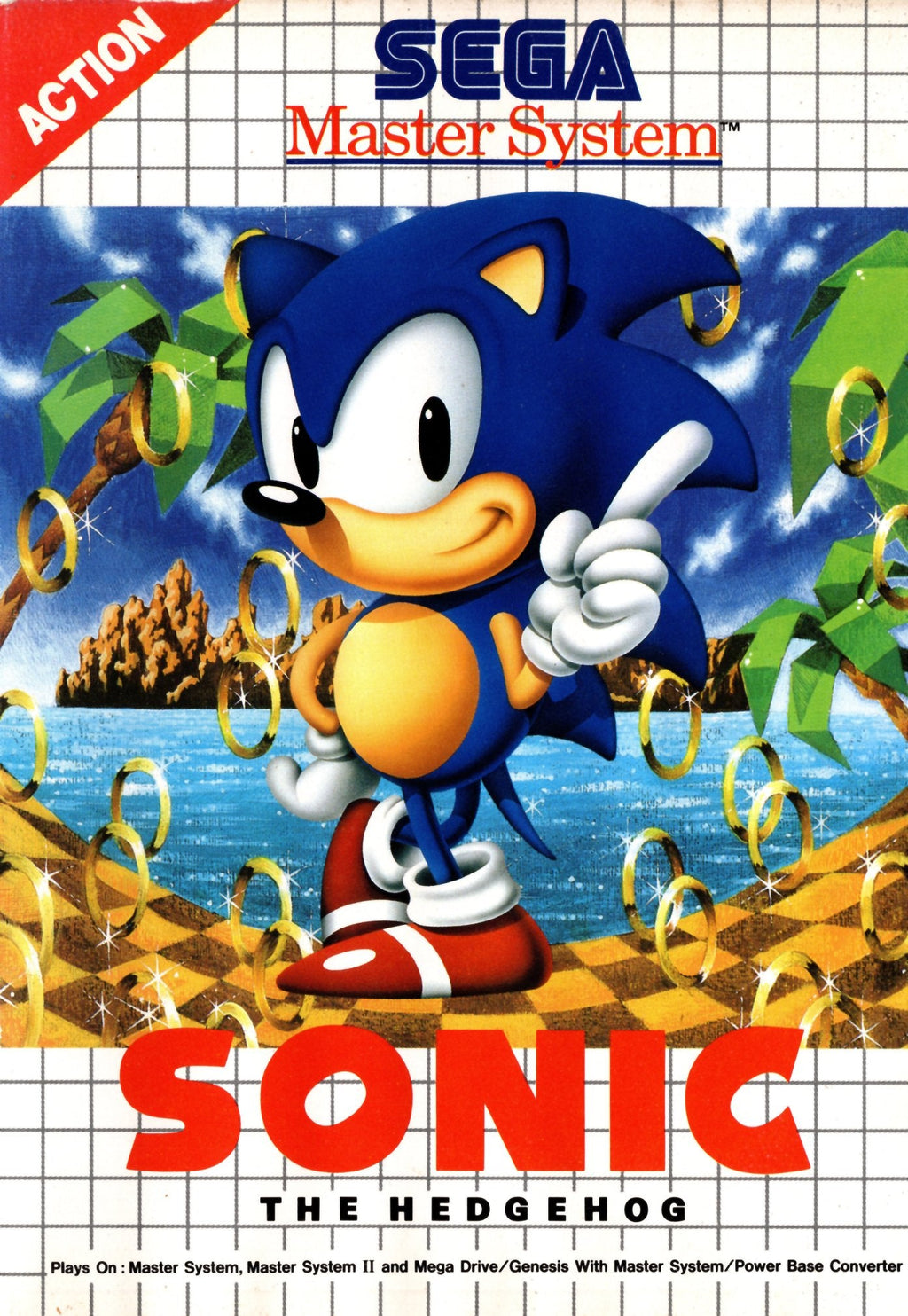 Sonic the Hedgehog - Master System - Super Retro - Master System