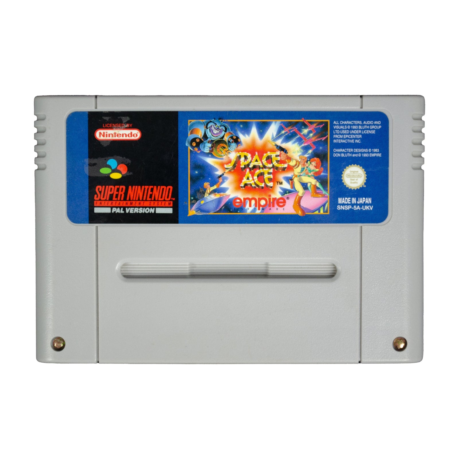 Space Ace - SNES - Super Retro - Super Nintendo
