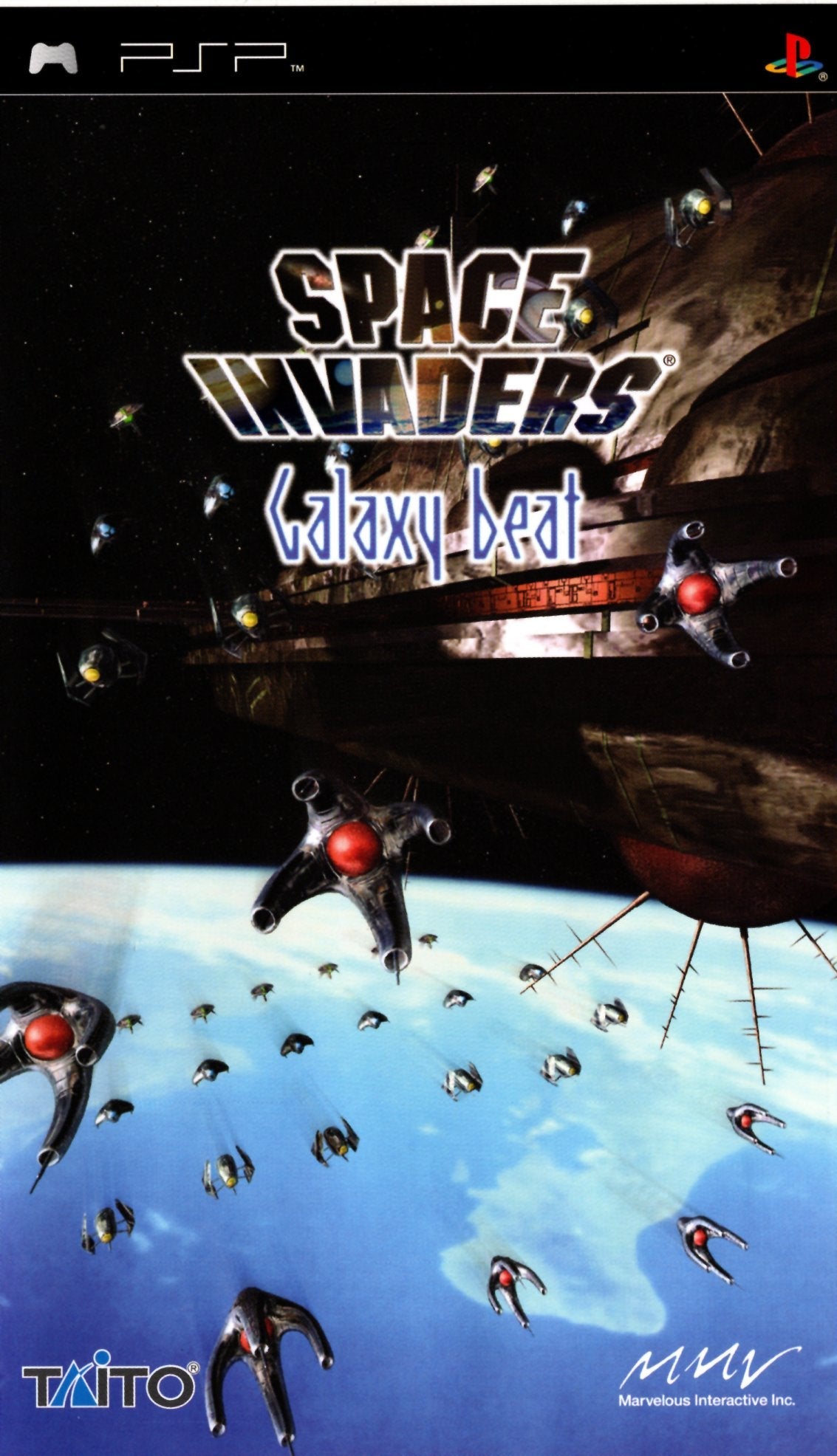 Space Invaders: Galaxy Beat - Super Retro - PSP
