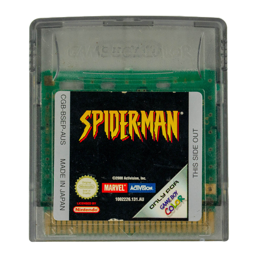 Spider Man Game Boy Color