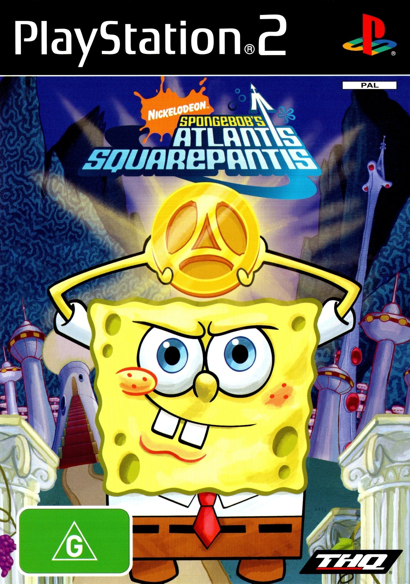 SpongeBob’s Atlantis SquarePantis - PS2 - Super Retro - Playstation 2