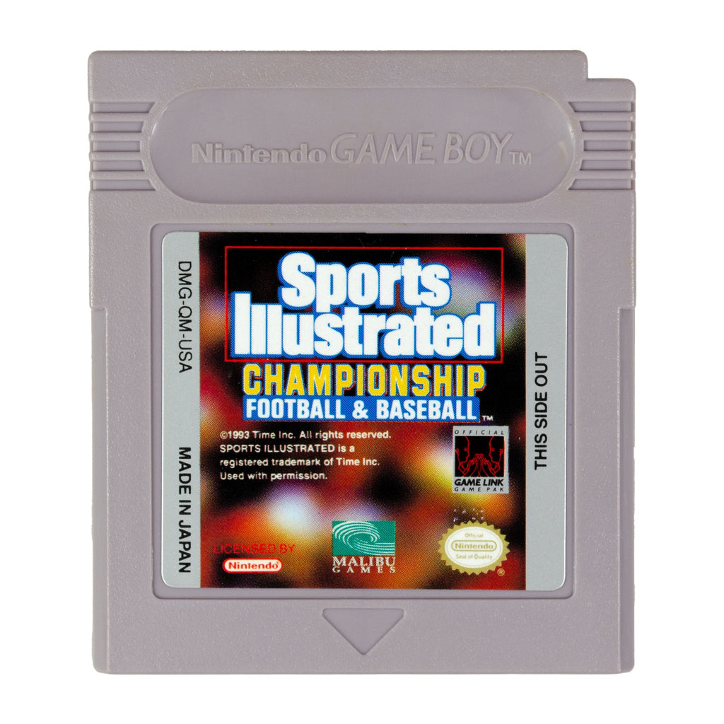 Sports Illustrated: Championship Football & Baseball - Game Boy - Super ...