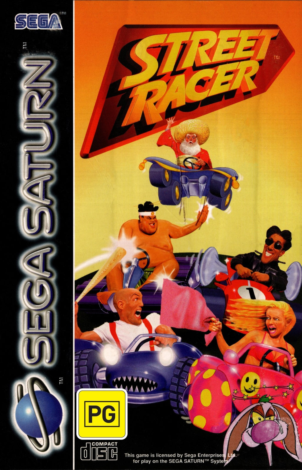 Street Racer - Sega Saturn - Super Retro - Sega Saturn