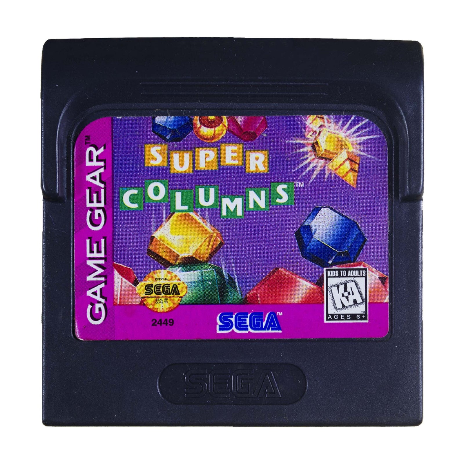Super Columns - Game Gear - Super Retro - Sega Game Gear