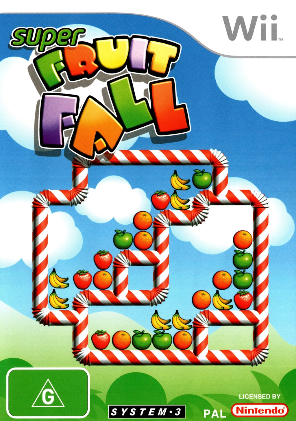 Super Fruit Fall - Wii - Super Retro - Wii