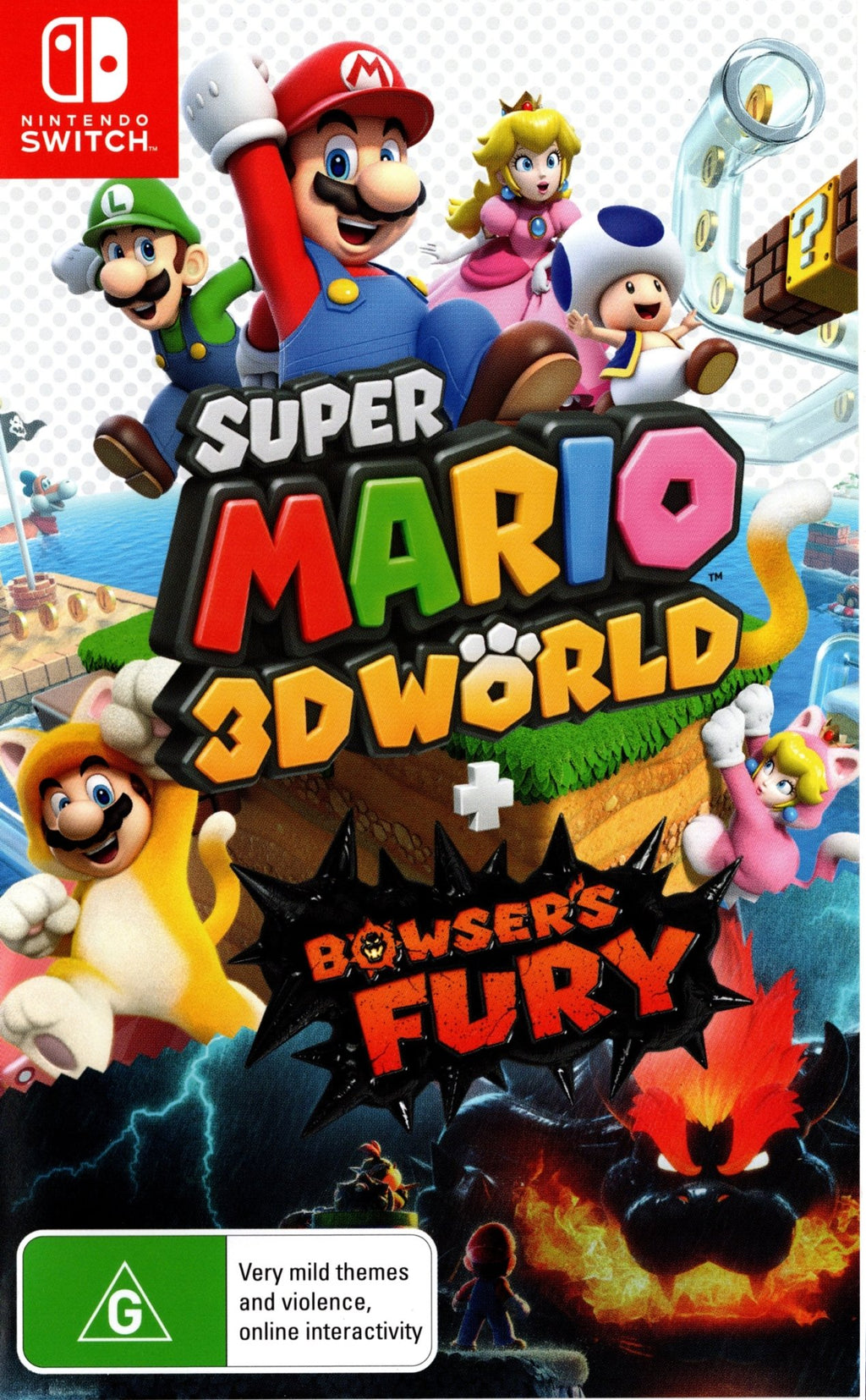 Super Mario 3D World + Bowser’s Fury - Super Retro - Nintendo Switch