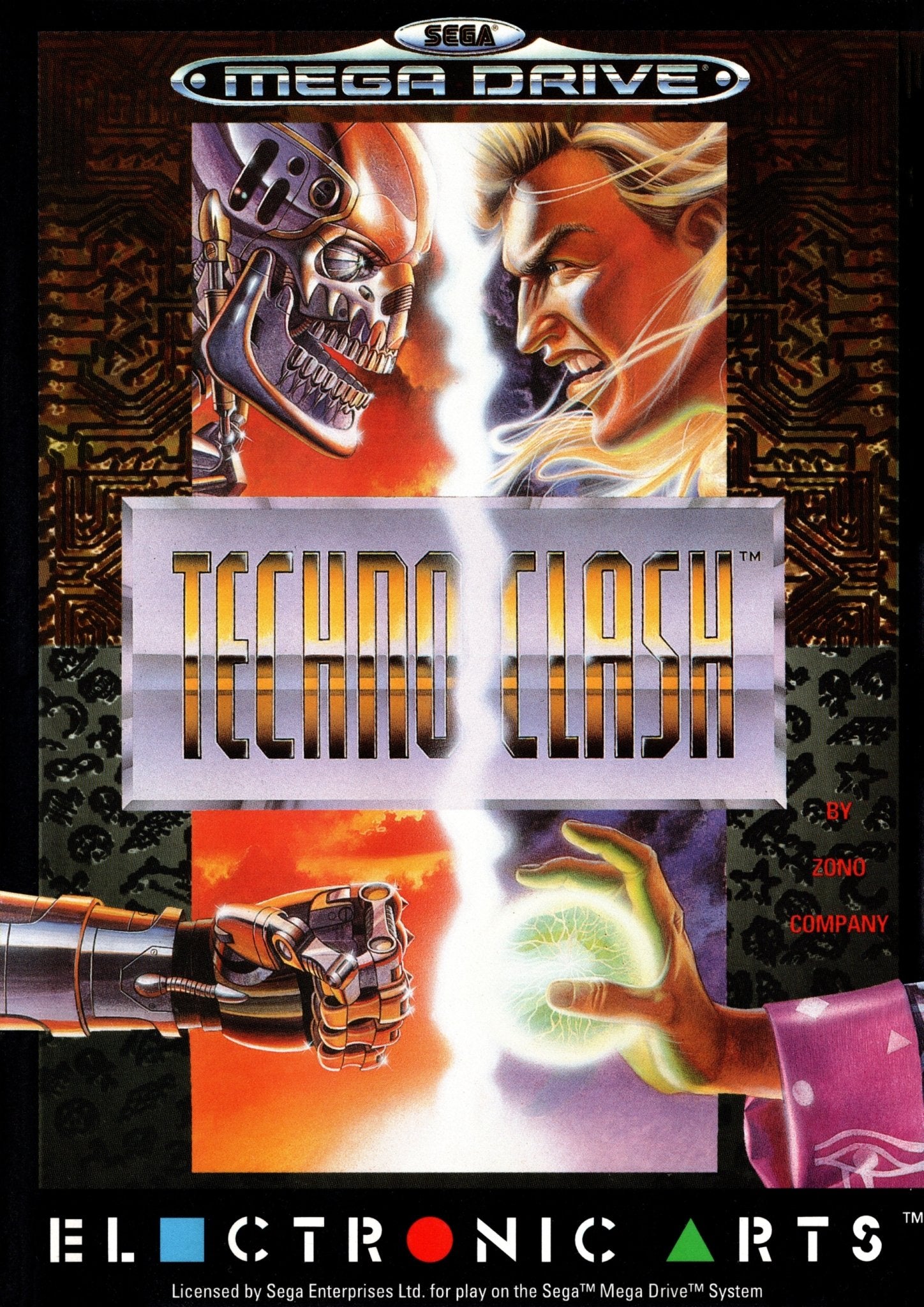 Techno Clash - Mega Drive - Super Retro - Mega Drive