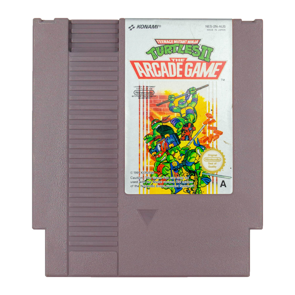 Teenage Mutant Ninja Turtles II: The Arcade Game - Super Retro - NES