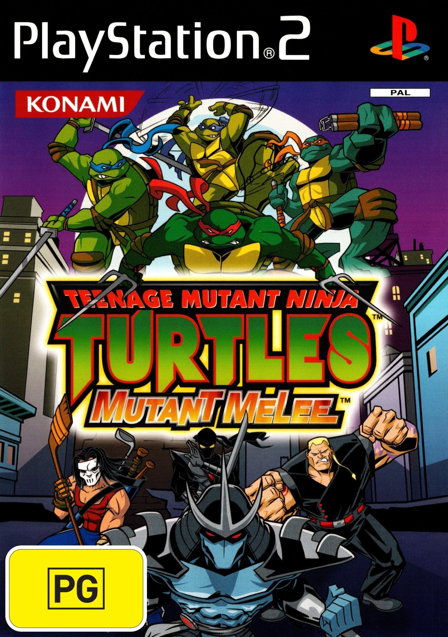 Teenage Mutant Ninja Turtles Mutant Melee - PS2 - Super Retro ...
