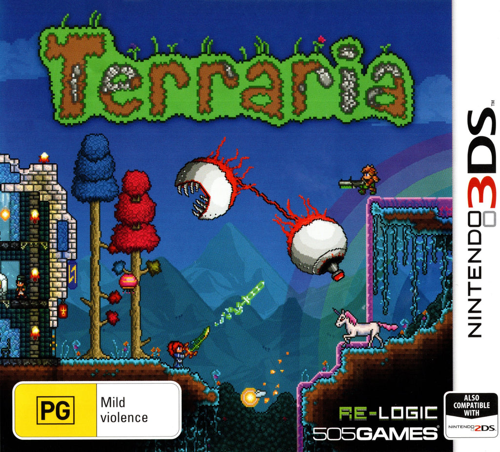 Terraria - 3DS - Super Retro - Nintendo 3DS