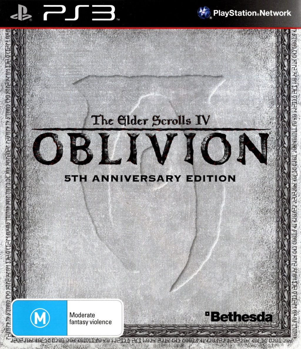 The Elder Scrolls IV: Oblivion 5th Anniversary Edition - PS3 - Super ...