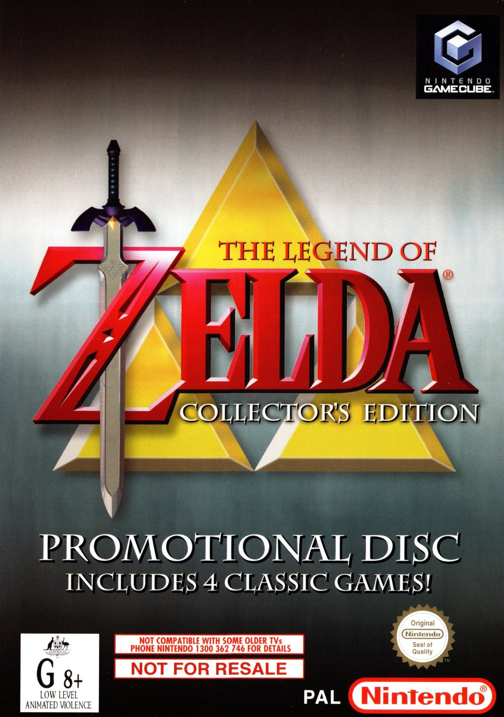 The Legend of Zelda Collectors Edition: Promotional Disc - Super Retro ...
