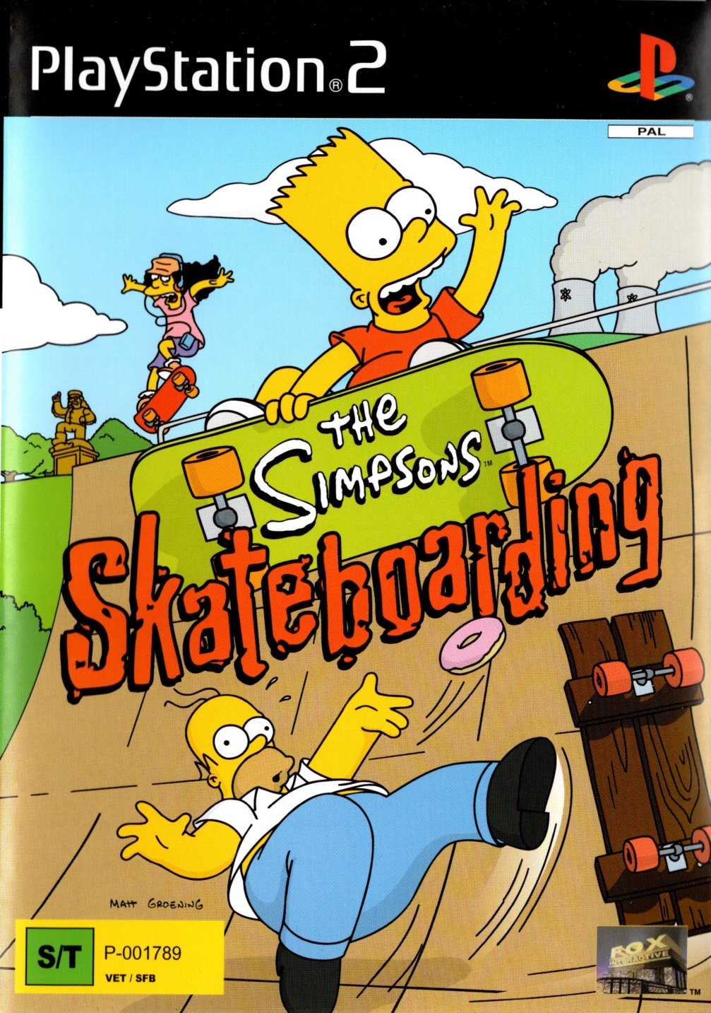 The Simpsons Skateboarding - PS2 - Super Retro - Playstation 2