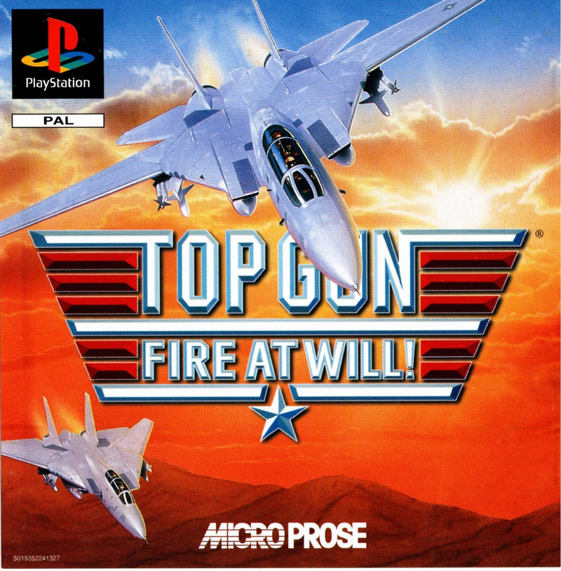 Top Gun Fire At Will! - PS1 - Super Retro - Playstation 1
