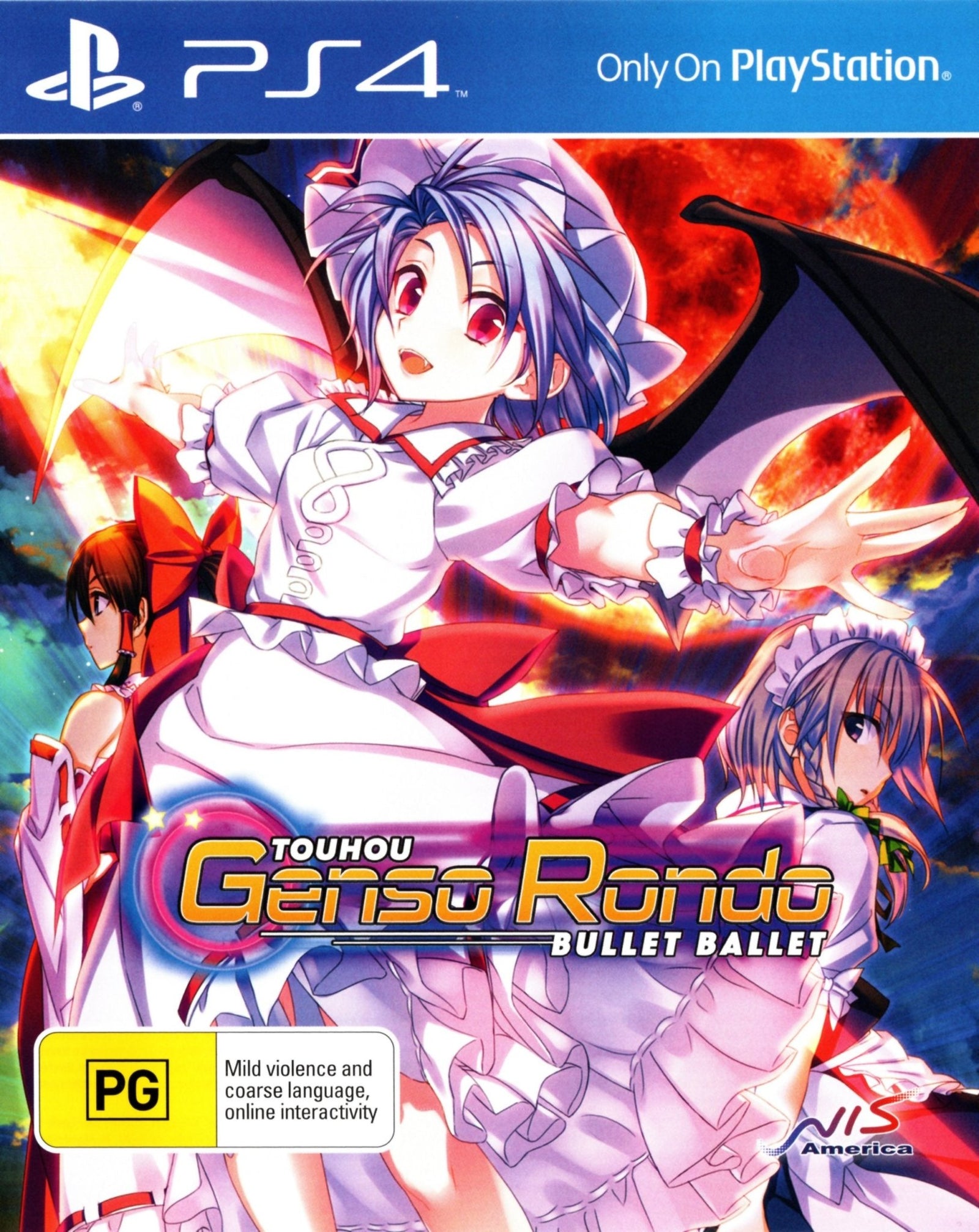 Touhou Genso Rondo: Bullet Ballet - Super Retro - Playstation 4