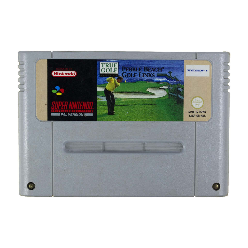 True Golf Classics: Pebble Beach Golf Links - SNES - Super Retro ...