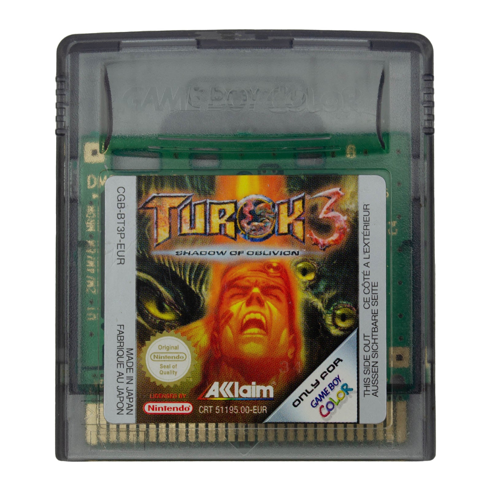 Turok 3: Shadow of Oblivion - Game Boy Color - Super Retro - Game Boy Color