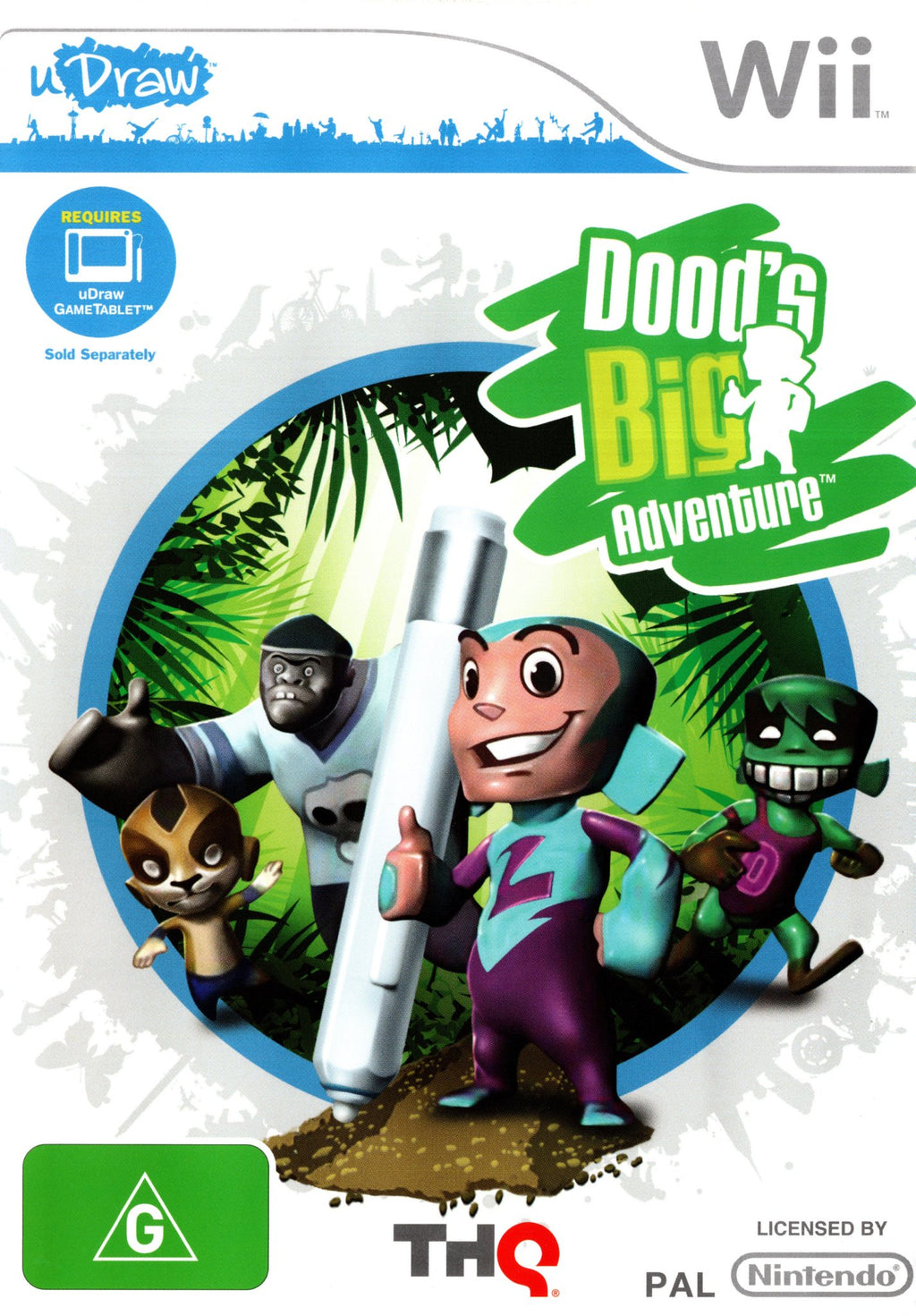 uDraw: Dood's Big Adventure - Wii - Super Retro - Wii