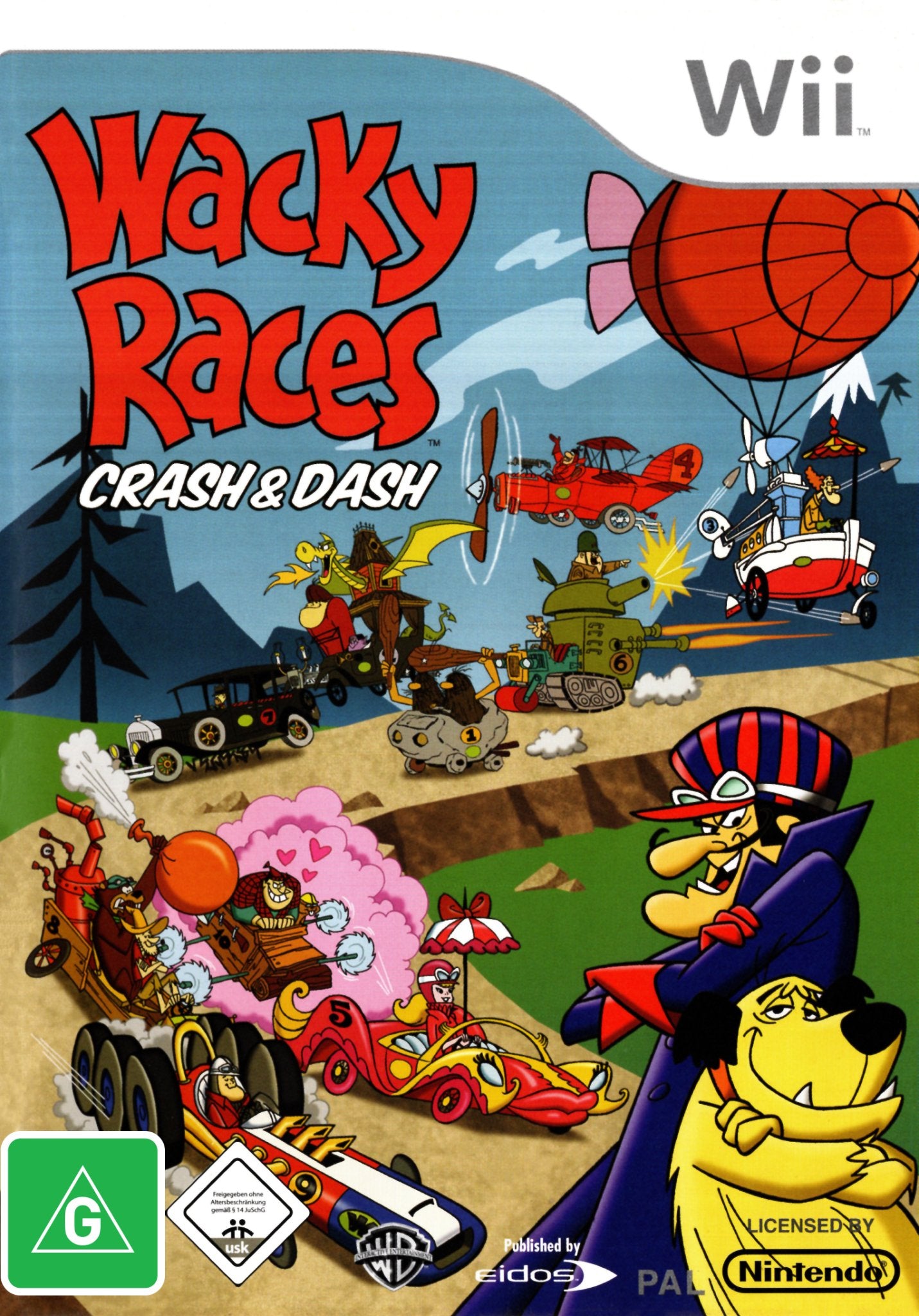 Wacky Races: Crash & Dash - Wii - Super Retro - Wii