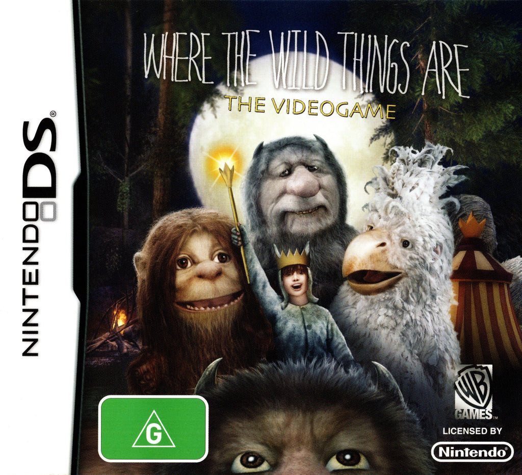Where the Wild Things Are: The Videogame - DS - Super Retro - Nintendo DS