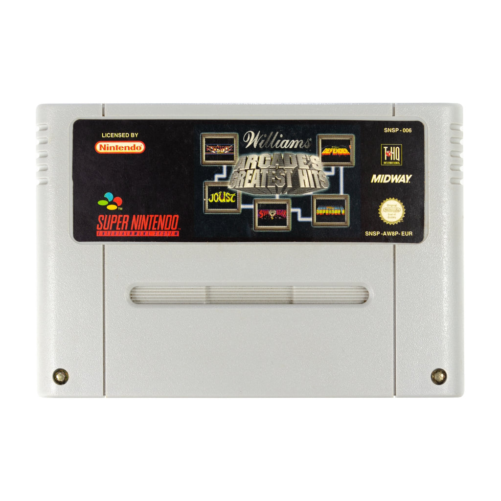 Williams Arcade's Greatest Hits - SNES - Super Retro - Super Nintendo
