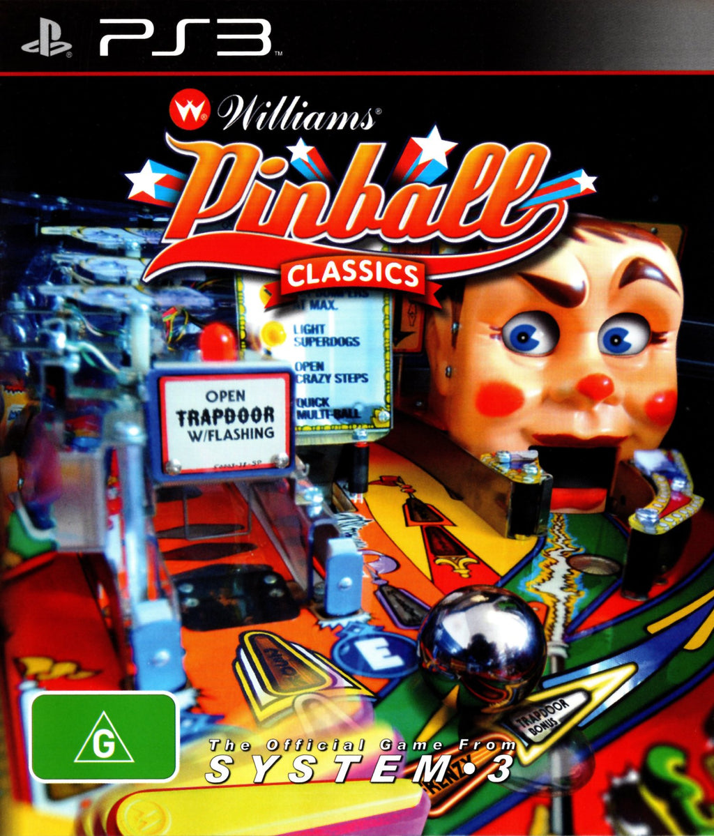 Williams Pinball Classics - PS3 - Super Retro - Playstation 3