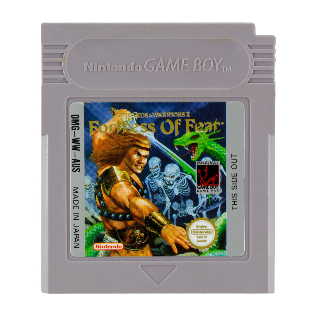 Wizards & Warriors X: Fortress of Fear - Super Retro - Game Boy