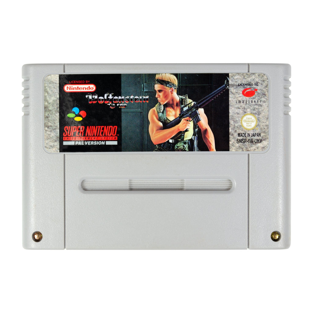 Wolfenstein 3D - SNES - Super Retro - Super Nintendo