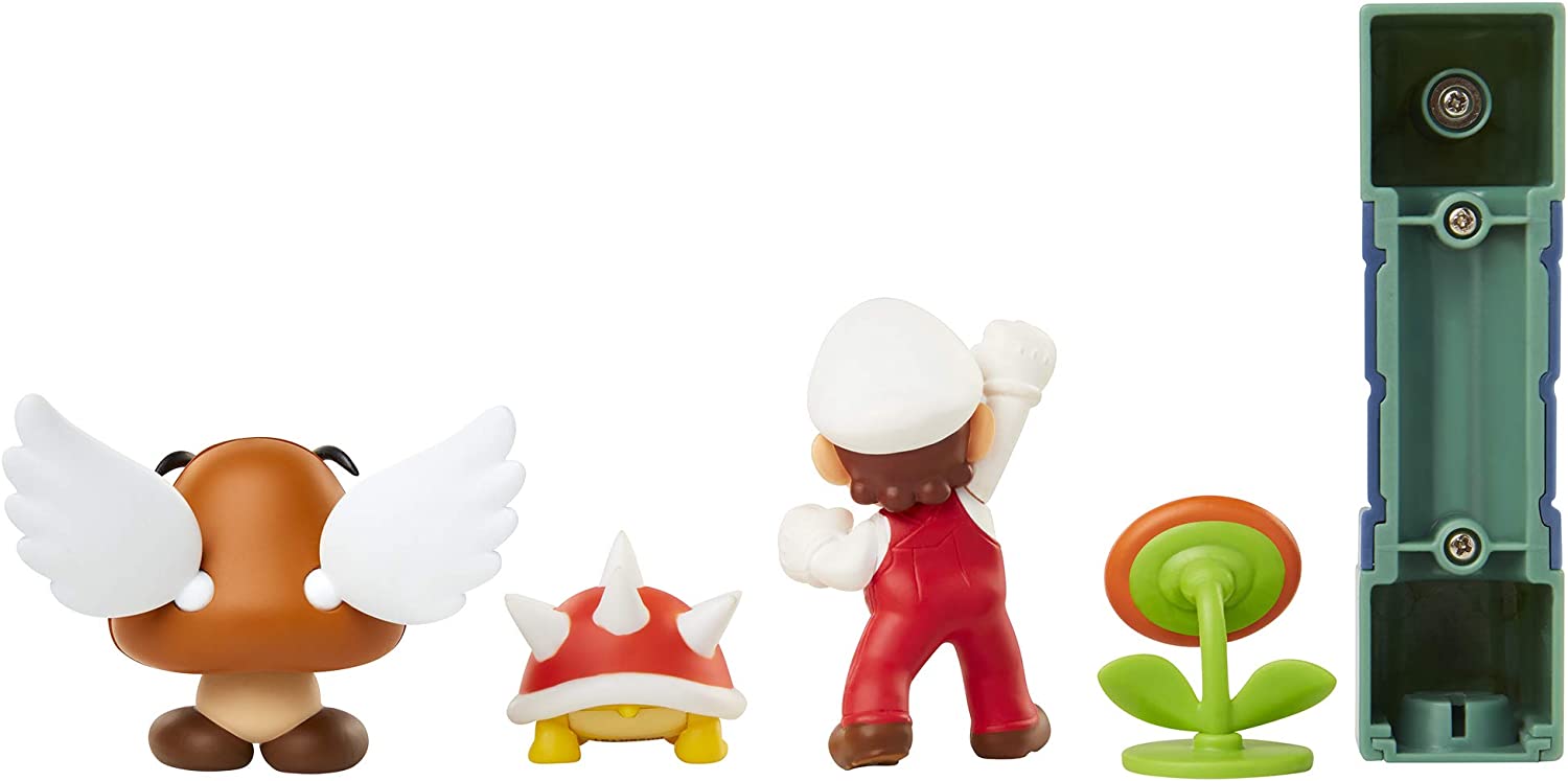 World of Nintendo Lava Castle Diorama Set - Super Retro - Merchandise