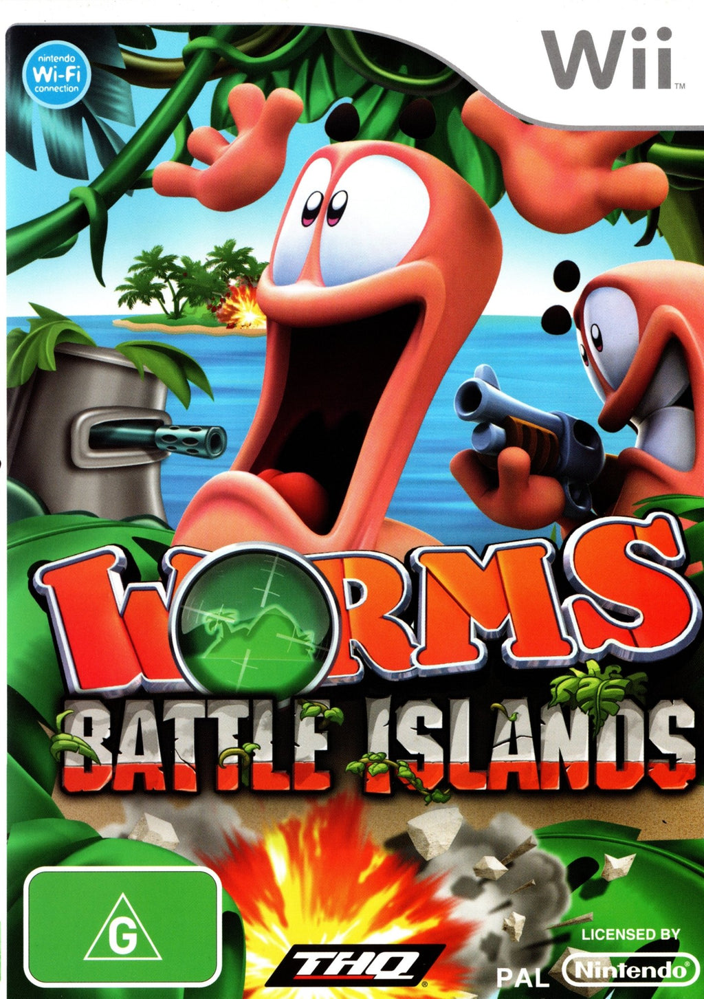 Worms - Battle Islands - Super Retro - Wii