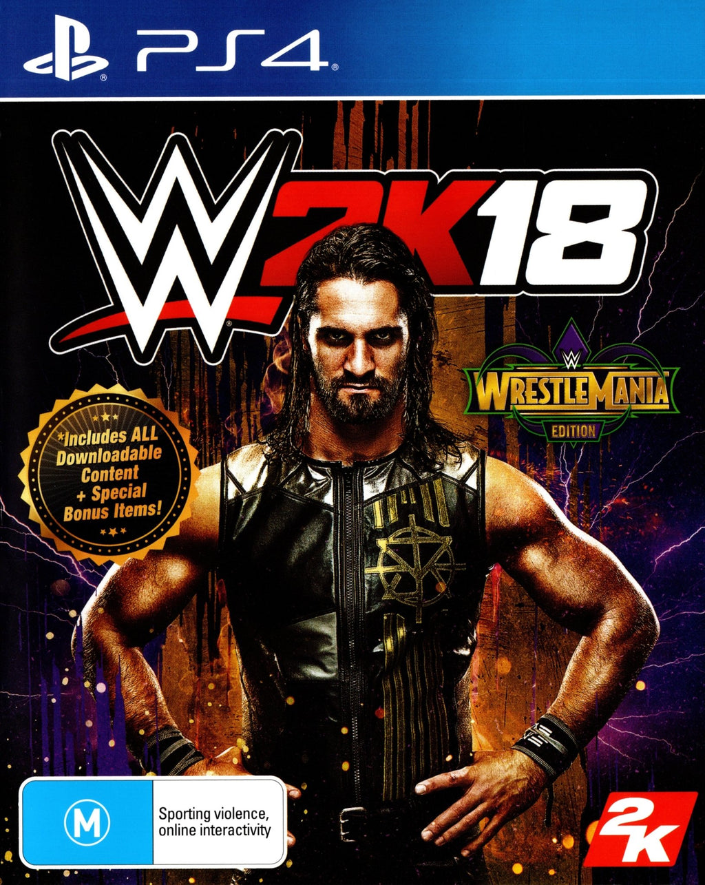 WWE 2K18 - PS4 - Super Retro - Playstation 4