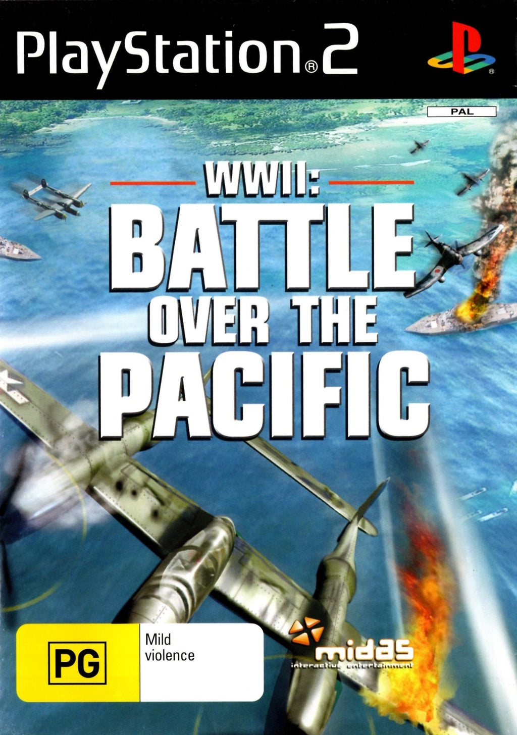 WWII Battle Over The Pacific - Super Retro - Playstation 2