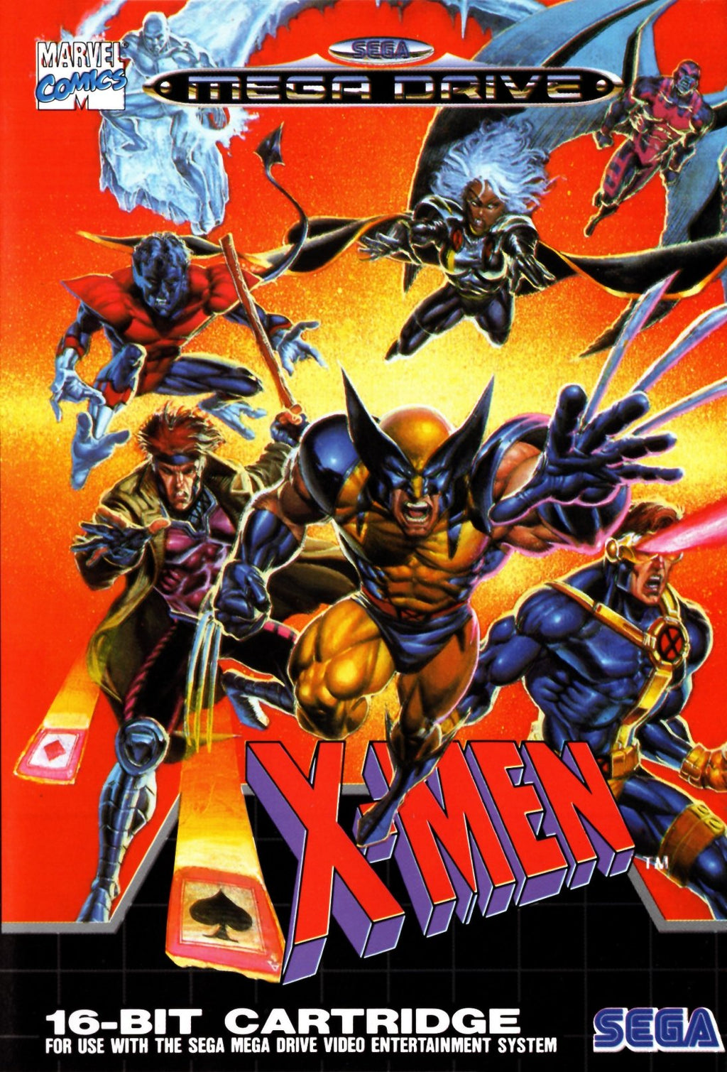 X-Men - Mega Drive - Super Retro - Mega Drive