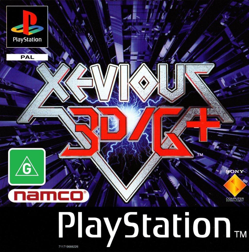 Xevious 3D/G - PS1 - Super Retro - Playstation 1
